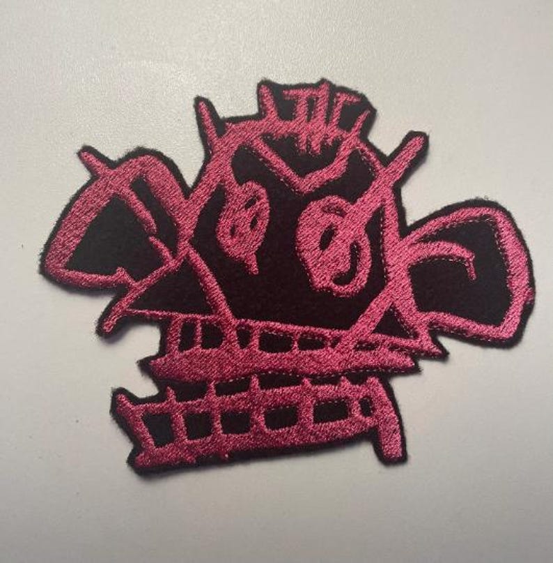 Jinx Monkey Graffiti Spray Inspired Iron on Applique Patch - Etsy