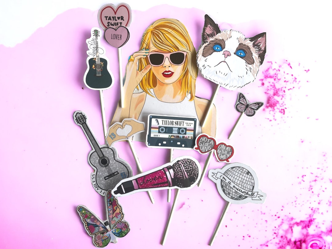 Taylor Swift Themed Birthday Cake Topper Set! - Etsy UK