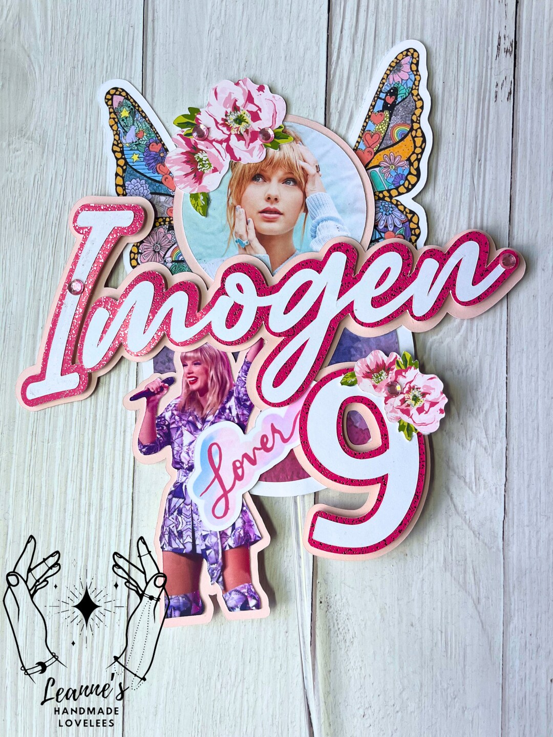 Taylor Swift Themed Birthday Cake Topper - Etsy UK