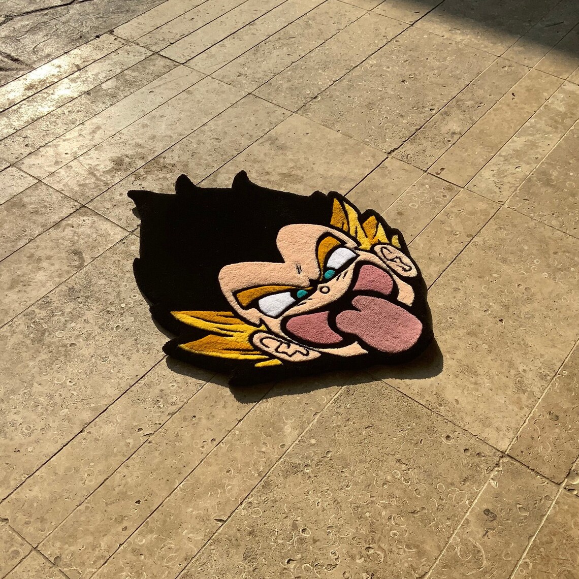 Super Saiyan Gotenks Rug Dragon Ball Rug Tufted Rugs Anime Rug Dragon ...