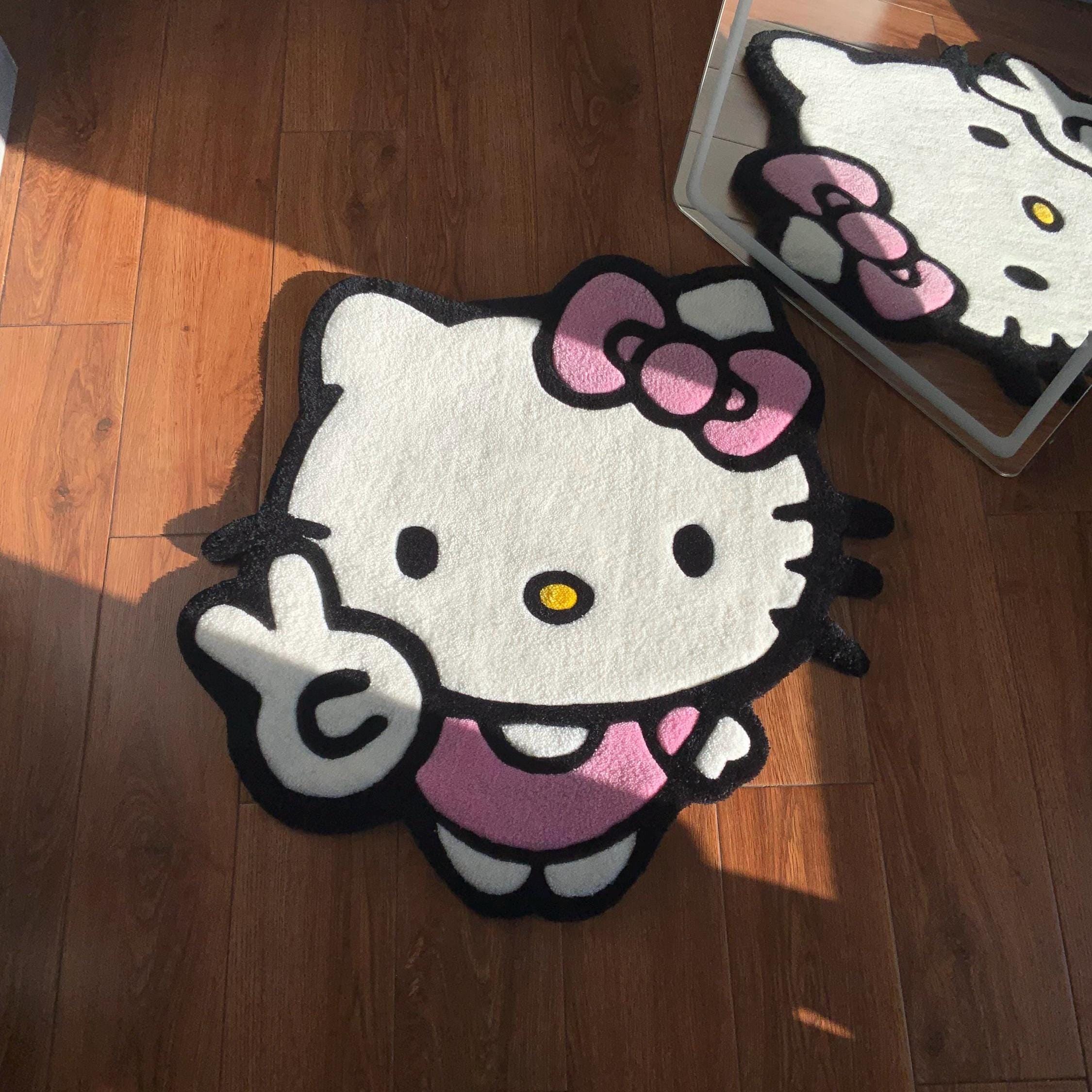 Hello Kitty | Hello Kitty Rug | Tufted Rugs | Sanrio Rug | Gift | Room ...
