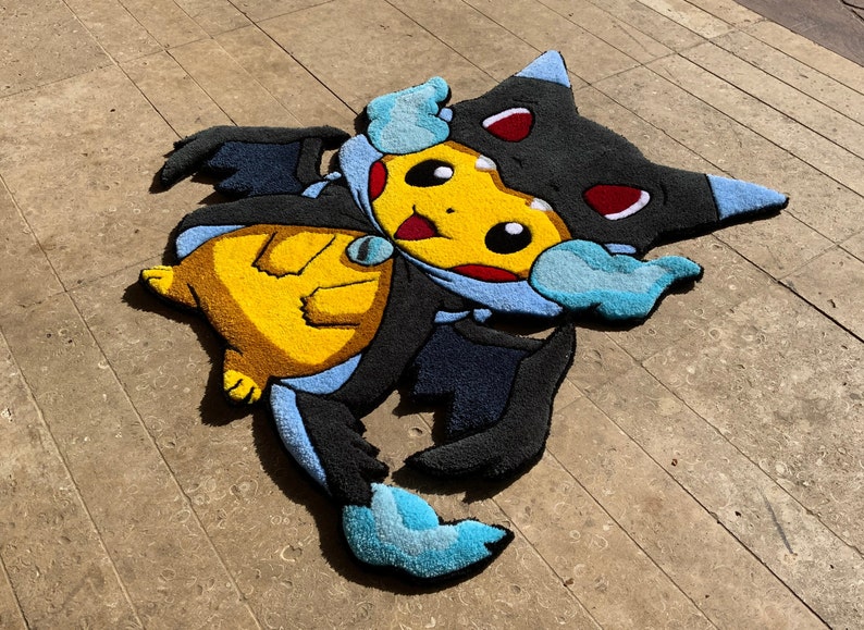 Pikachu Charizard X Rug - Etsy
