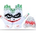 Scale Wear Jester Joker Football Receiver Gloves Elite Sticky Tacky Pro ...