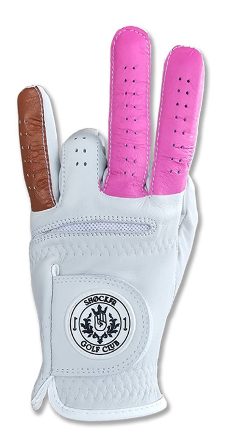 Neapolitan Shocker Golf Gloves Premium 100% Cabretta Leather Durable ...