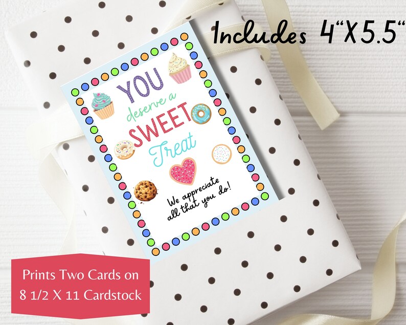 Teacher Appreciation Tags, Printable Favor Gift Tag,office Assistant ...