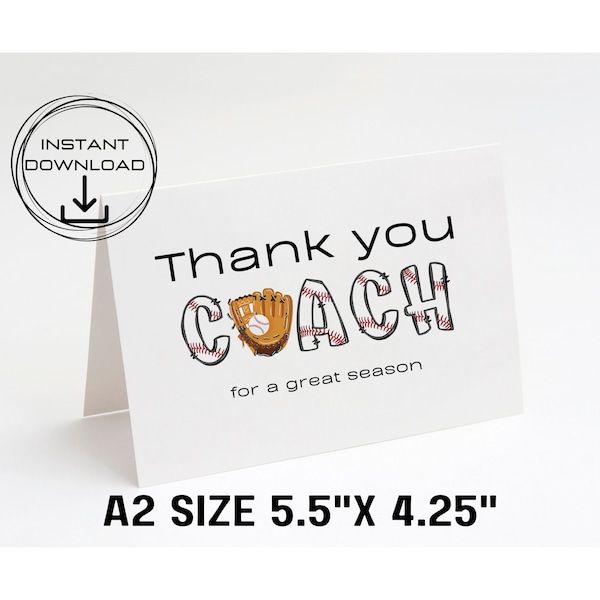 Baseball Thank You - Etsy