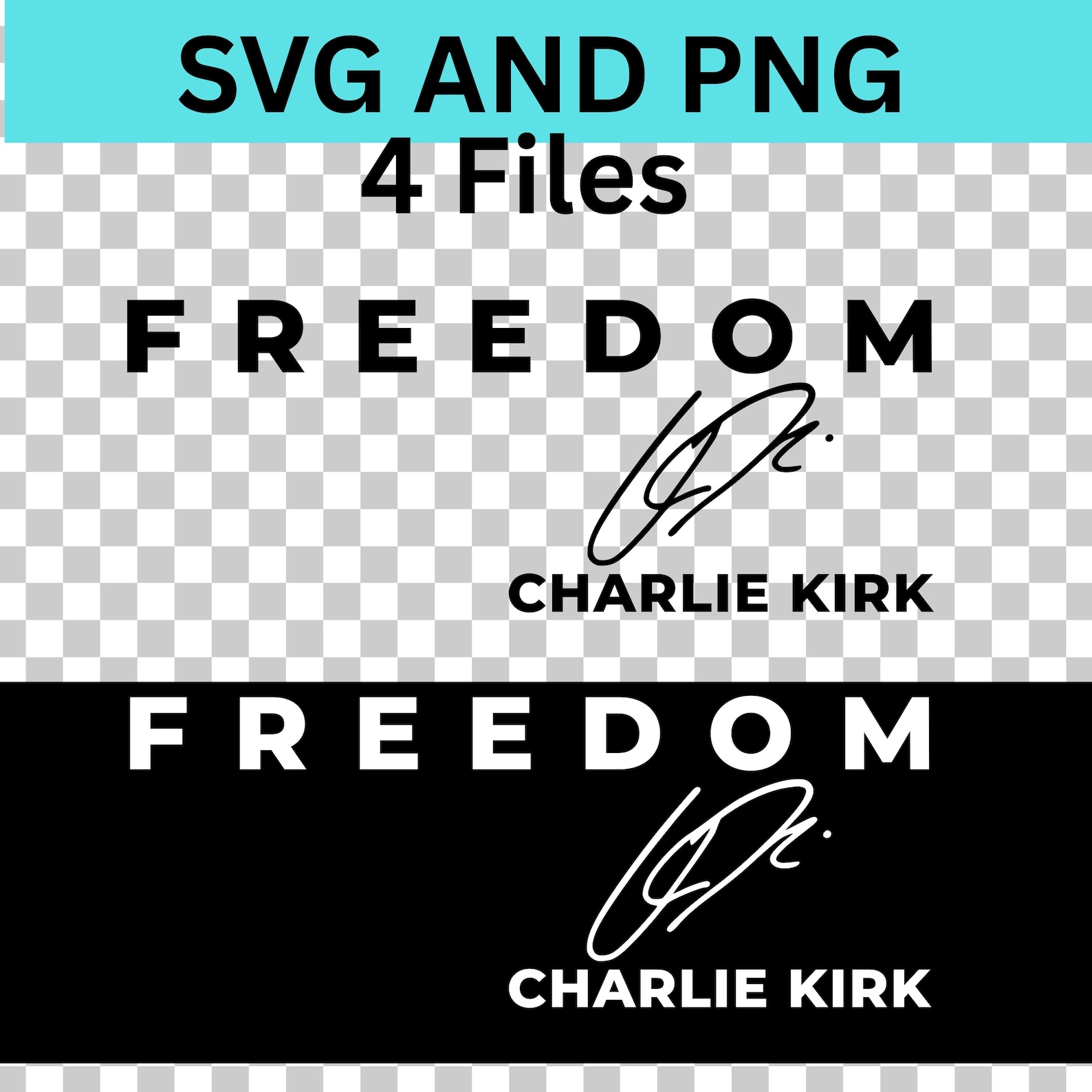 Freedom Shirt Design With Signature PNG, Patriotic SVG, PNG, Instant ...