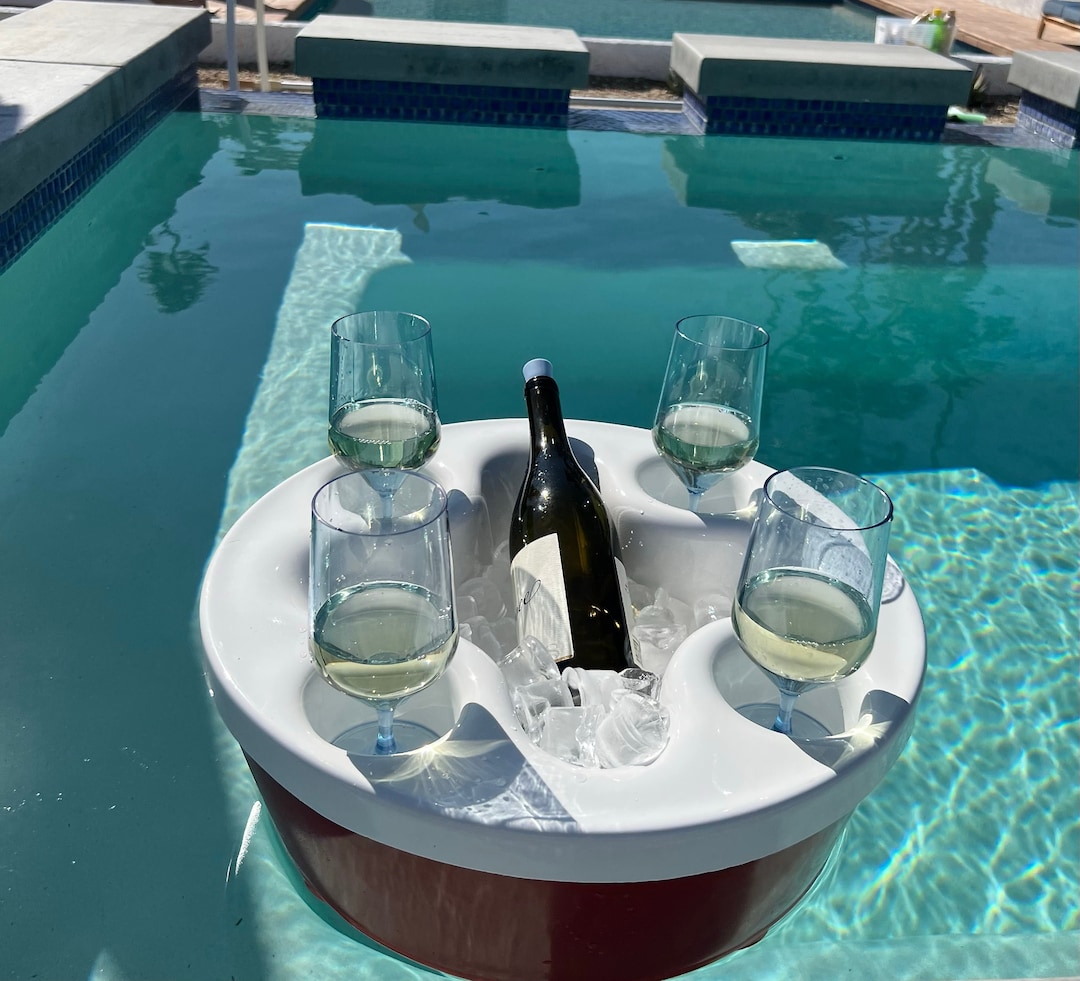 Floating Beverage Holder for Pool - Etsy