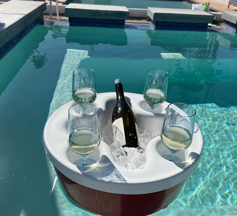 Floating Beverage Holder for Pool - Etsy