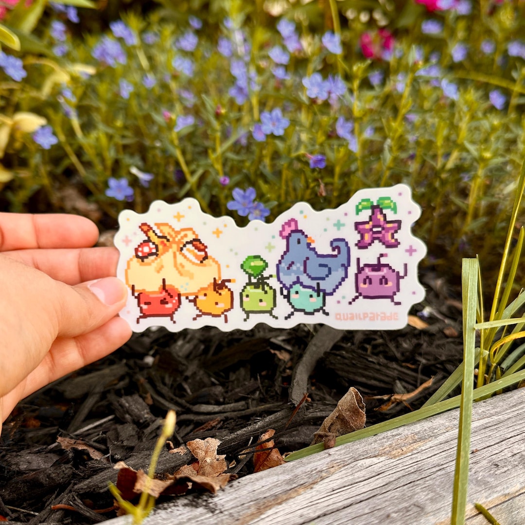 Stardew Valley Rainbow Junimos Sticker - Etsy