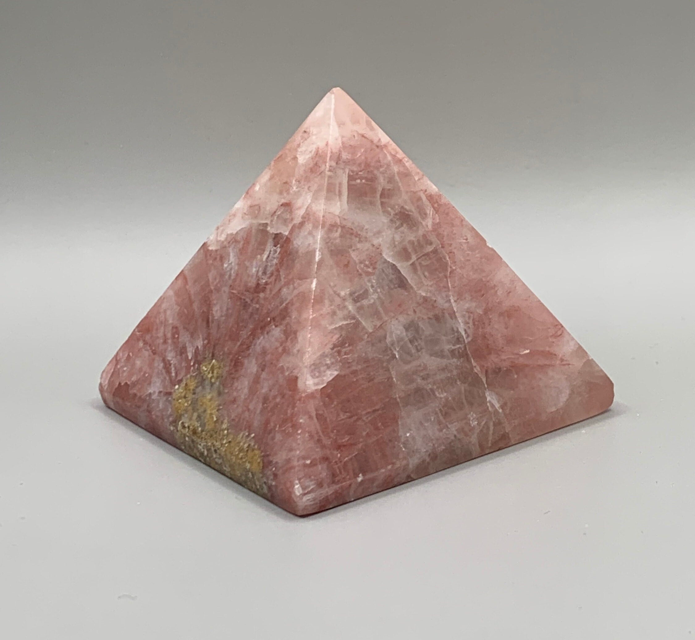 Rose Calcite Pyramid - Etsy