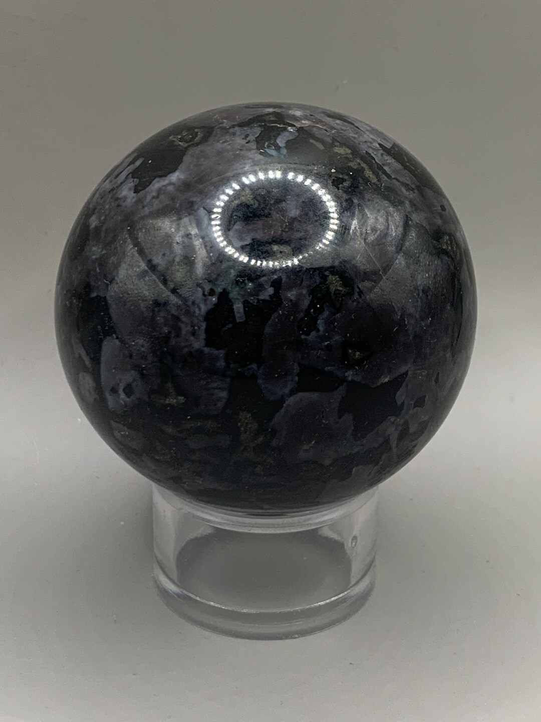 Indigo Gabbro Sphere - Large - Etsy