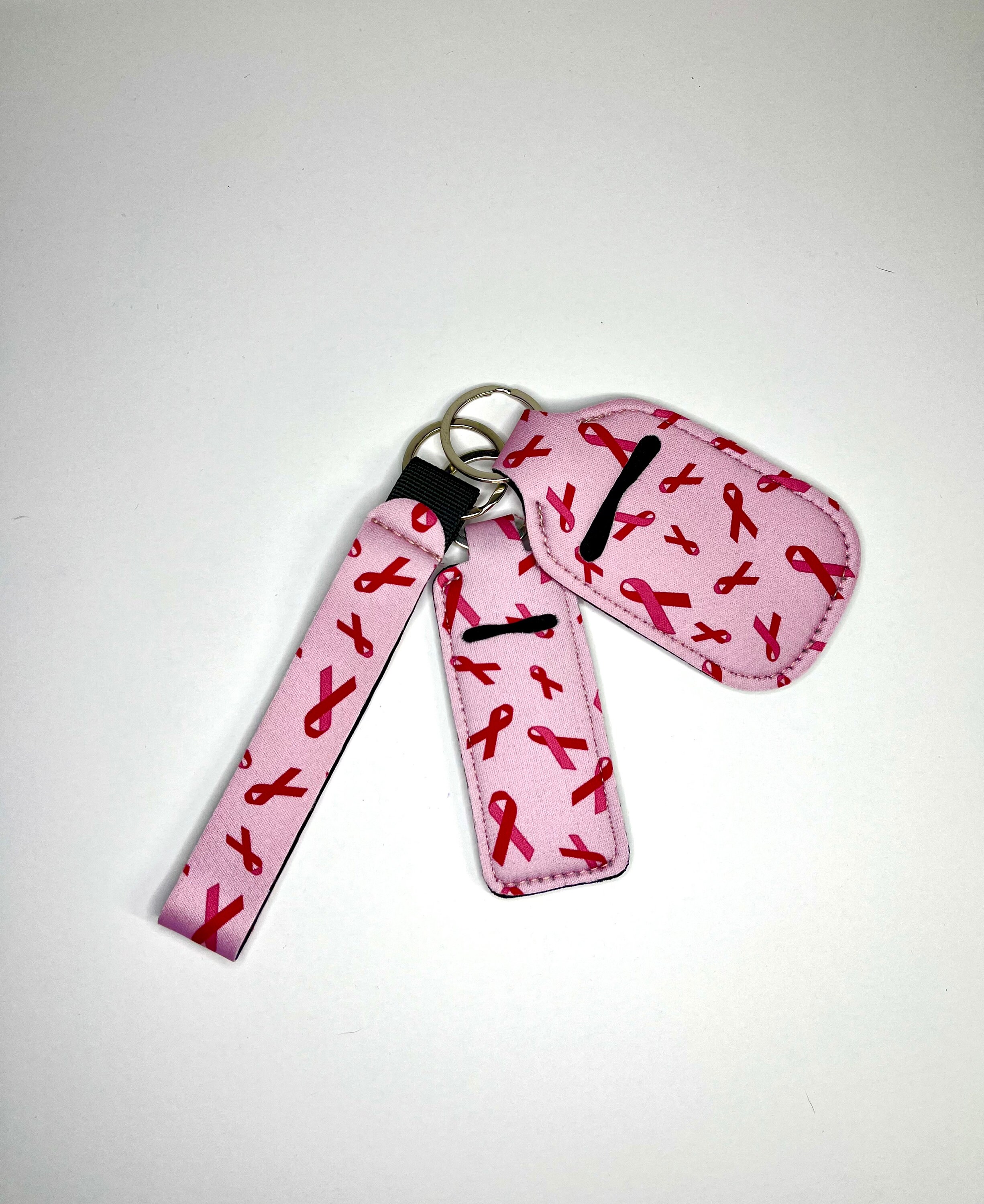 3 Piece Blank Neoprene Keychain Set, Blanks for Personalization ...