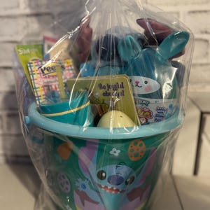 Stitch Easter Basket - Etsy