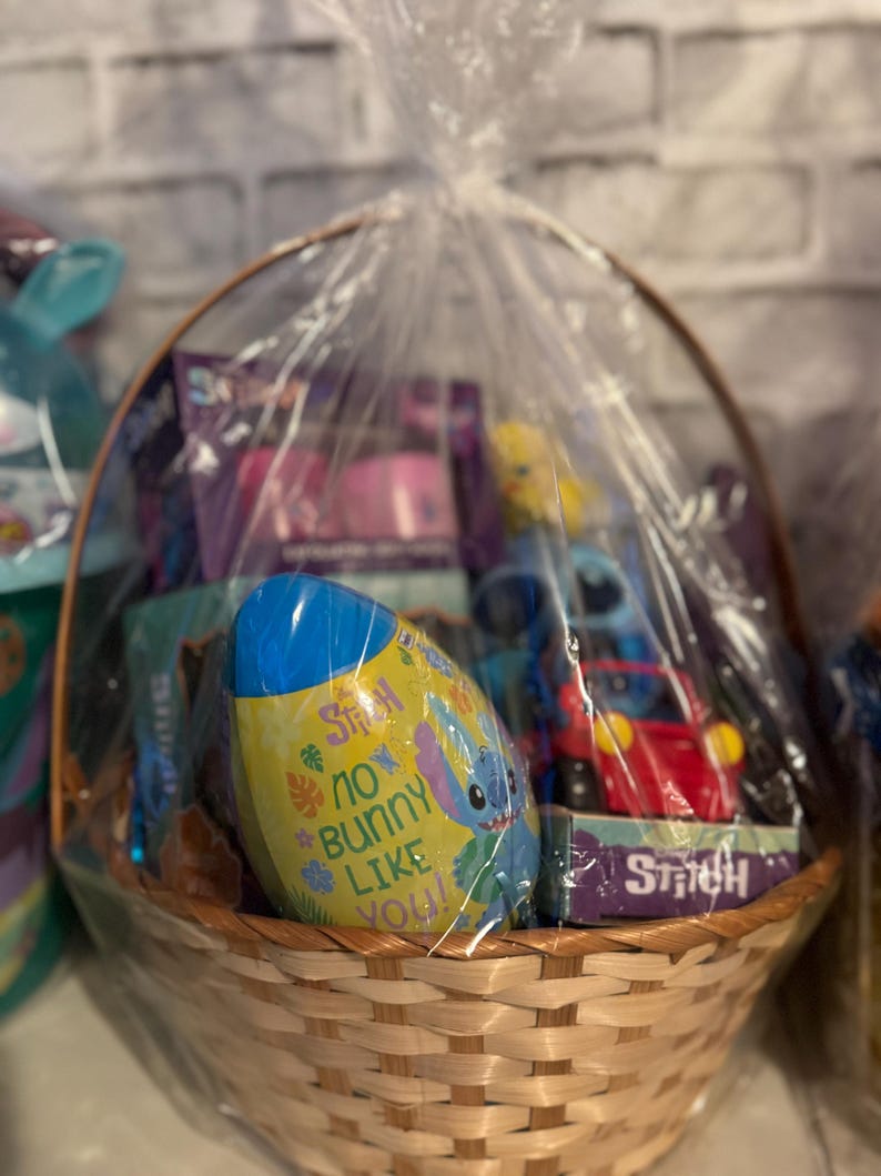 Stitch Easter Basket - Etsy
