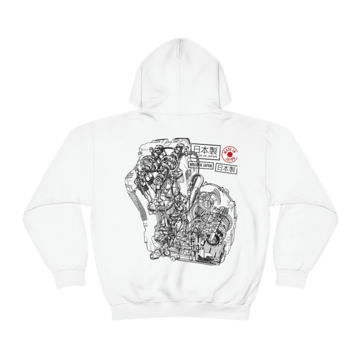 HONDA CX500 SUZUKI GSXR1100 ENGINE Diagram Schematic Sweatshirt - Etsy