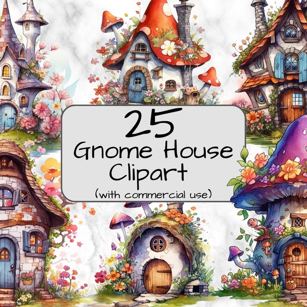Gnome House - Etsy