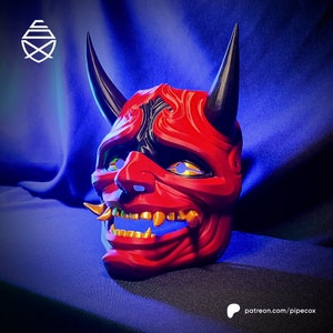 Oni Mask - Etsy