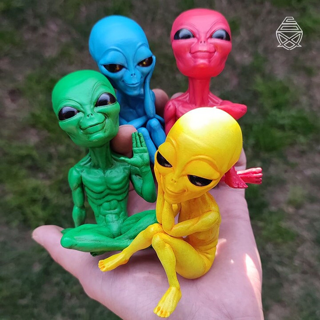 4 Aliens STL File 3D Printing - Etsy