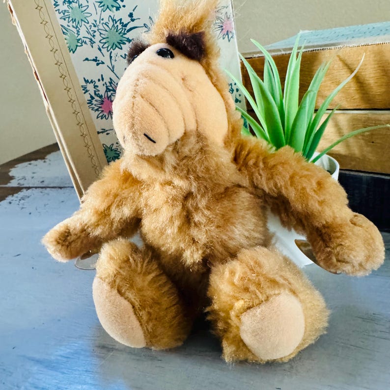 Vintage 1980's ALF Plush Window Hanger | Retro ALF Alien Life Form T.V ...