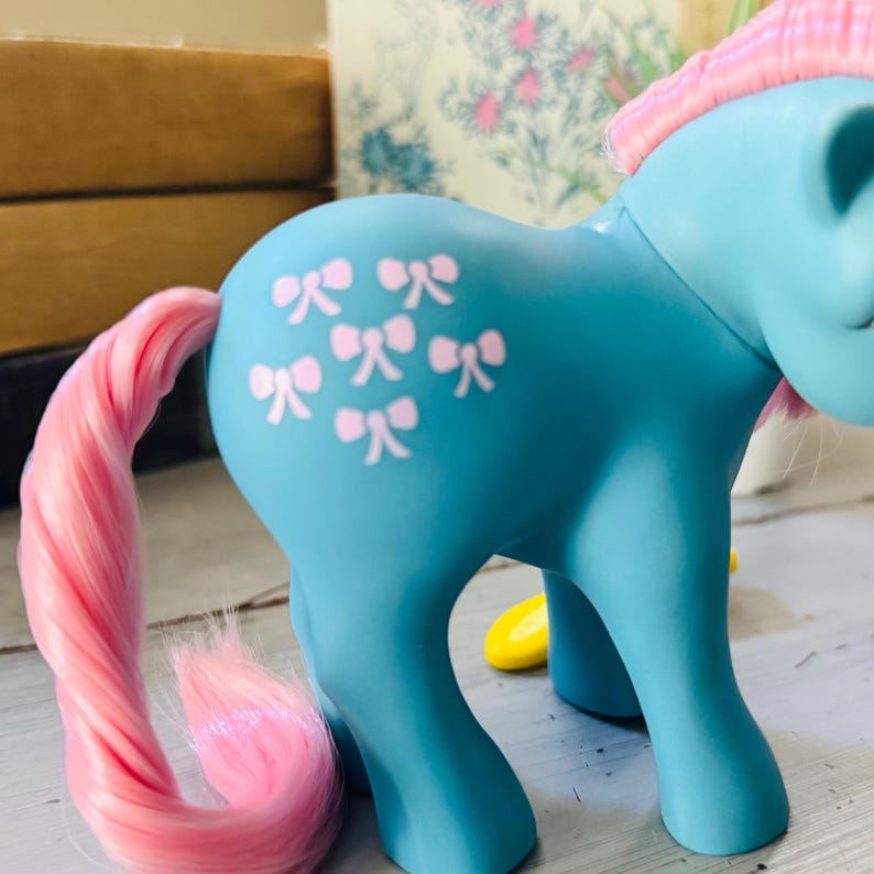 Vintage 1980's My Little Pony Bowtie Pony G1 | Retro My Little Pony ...