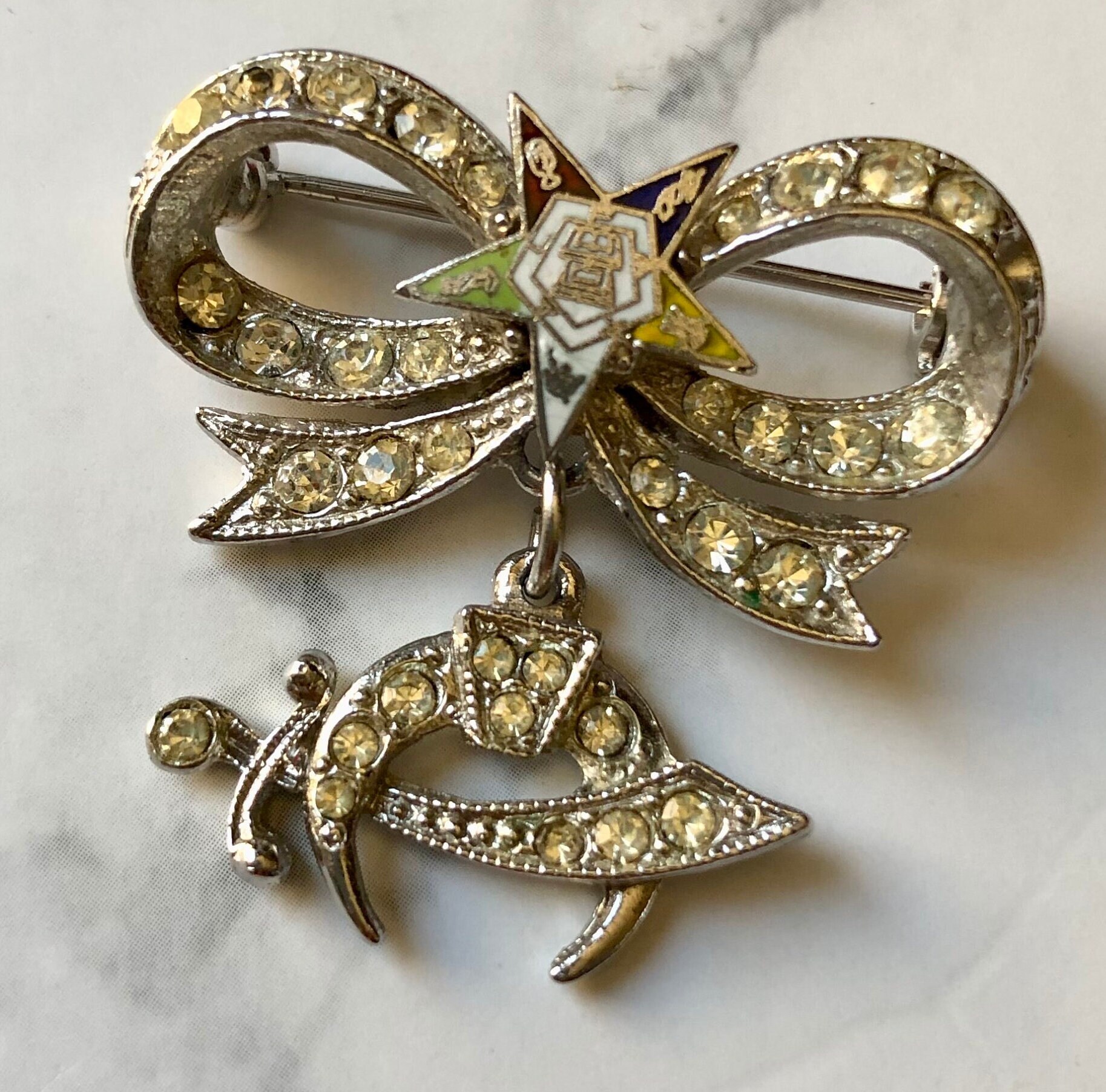Vintage Order of the Eastern Star Brooches and Pins Antique - Etsy