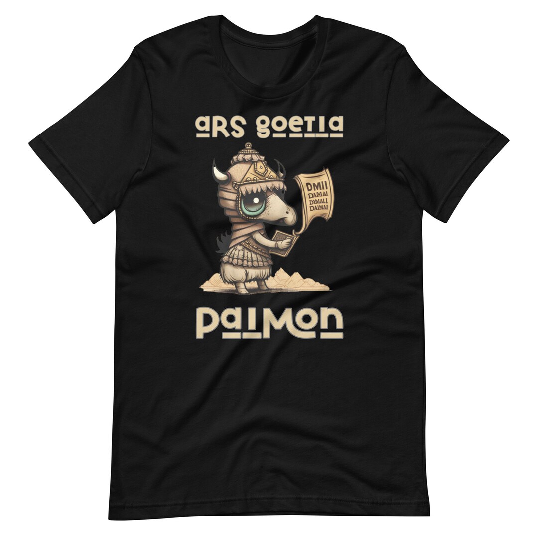 Paimon Demon Goetia Lesser Keys of Solomon Shirt Paimon - Etsy