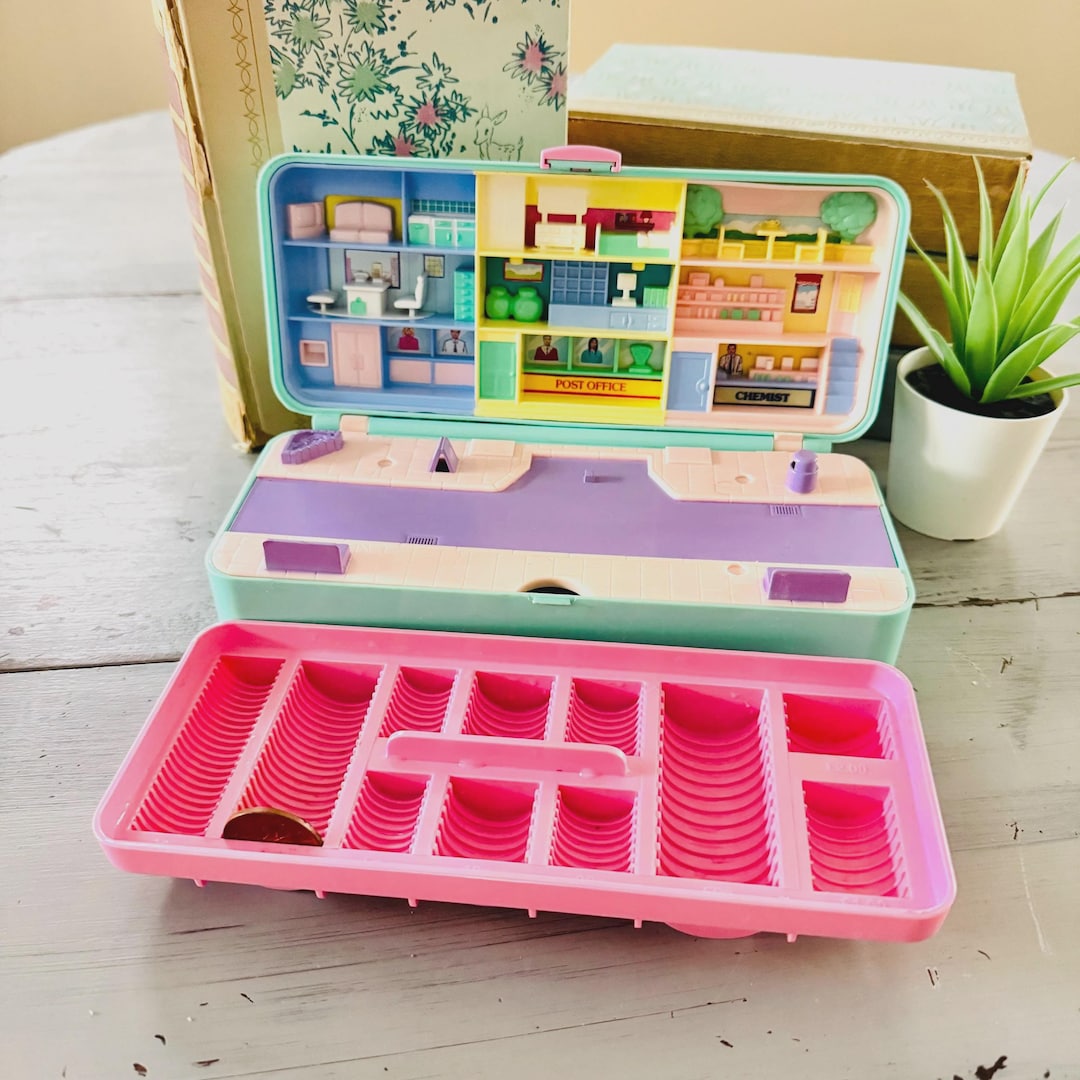 Vintage 1980's Polly Pocket High Street Money Box British | 1989 ...