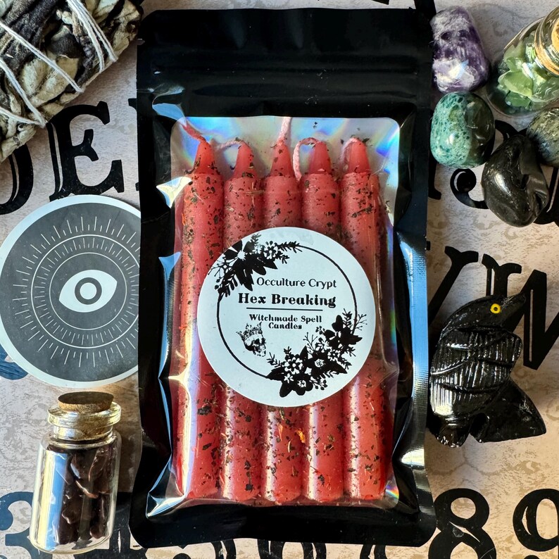 Witchmade Spell Candles | Hex Breaker Reversal Spell Candles Ritual ...