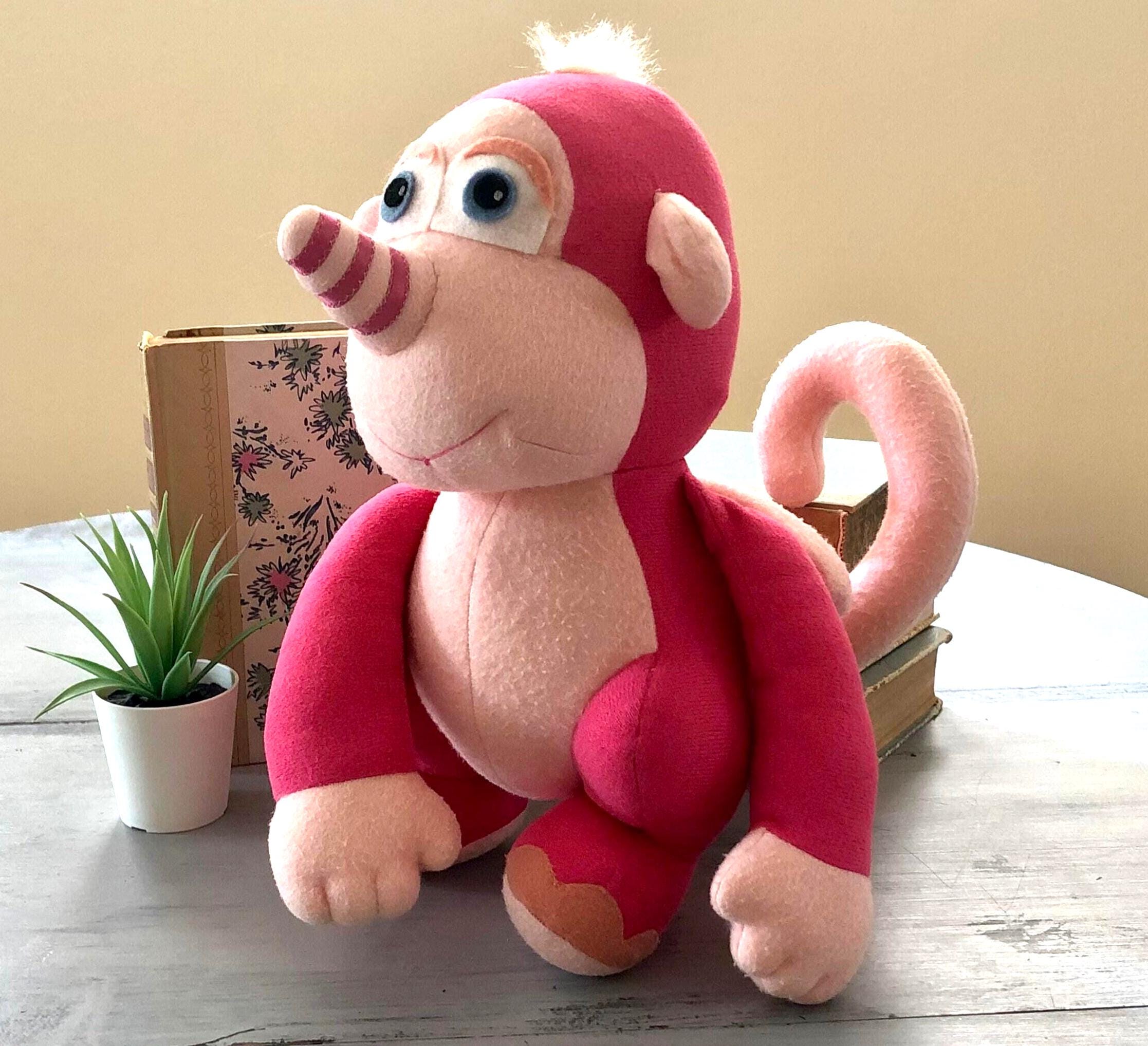 Vintage 1980's Wuzzles Rhinokey Handmade Plush | 1980's Wuzzels Suffed ...
