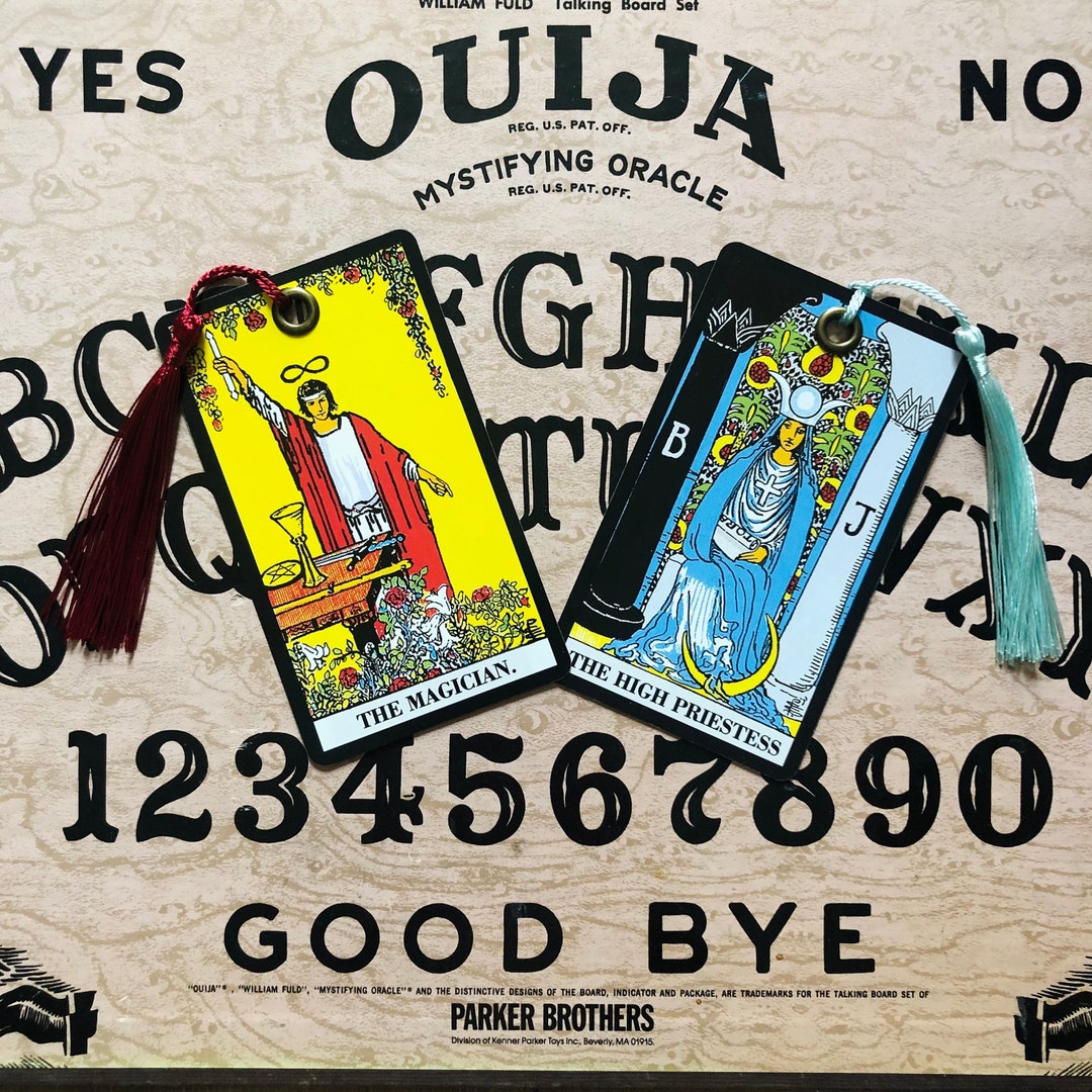 Tarot Card Bookmark With Tassel | Intuitively Selected Tarot Card ...