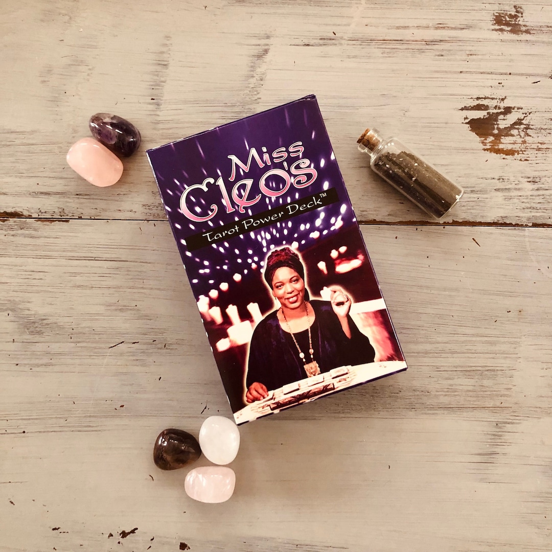 Vintage Miss Cleo's Tarot Power Deck | Miss Cleo Tarot Cards Complete ...