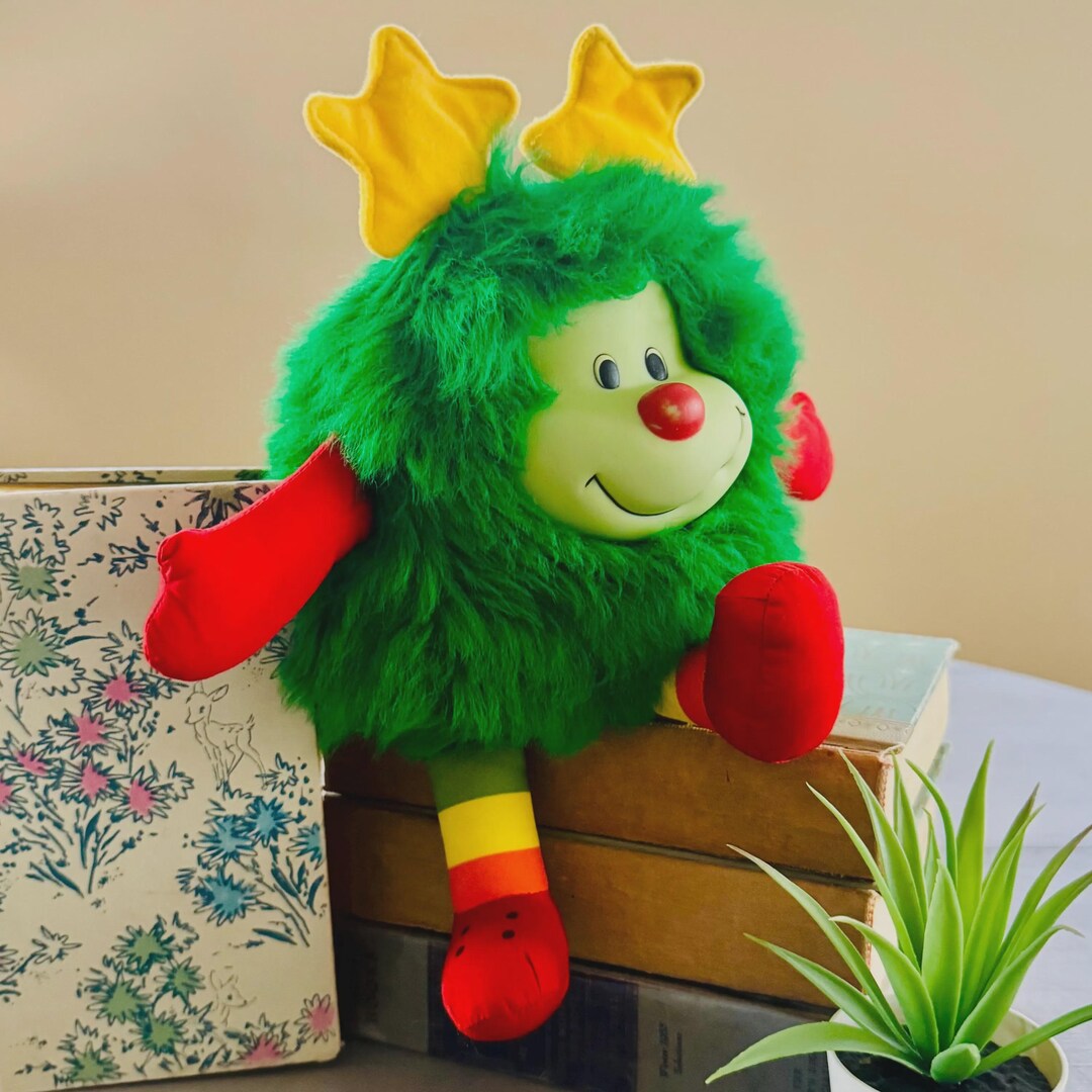 Vintage 1980's Lucky Green Sprite | Vintage Rainbow Brite Green Sprite ...