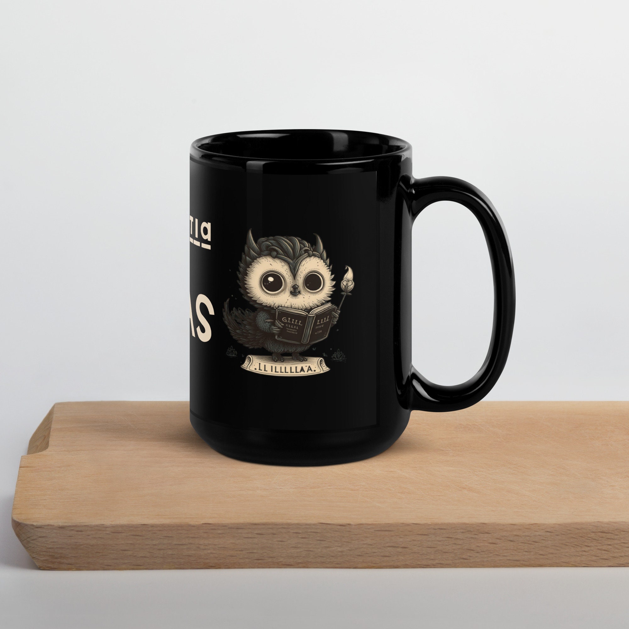 Stolas Demon Coffee Mug Goetia Lesser Keys of Solomon Chibi Kawaii ...