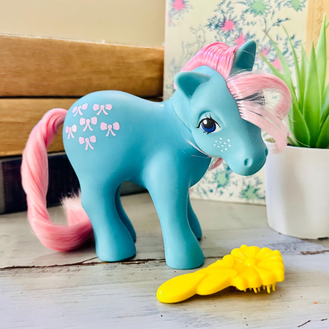 Vintage 1980's My Little Pony Bowtie Pony G1 | Retro My Little Pony ...