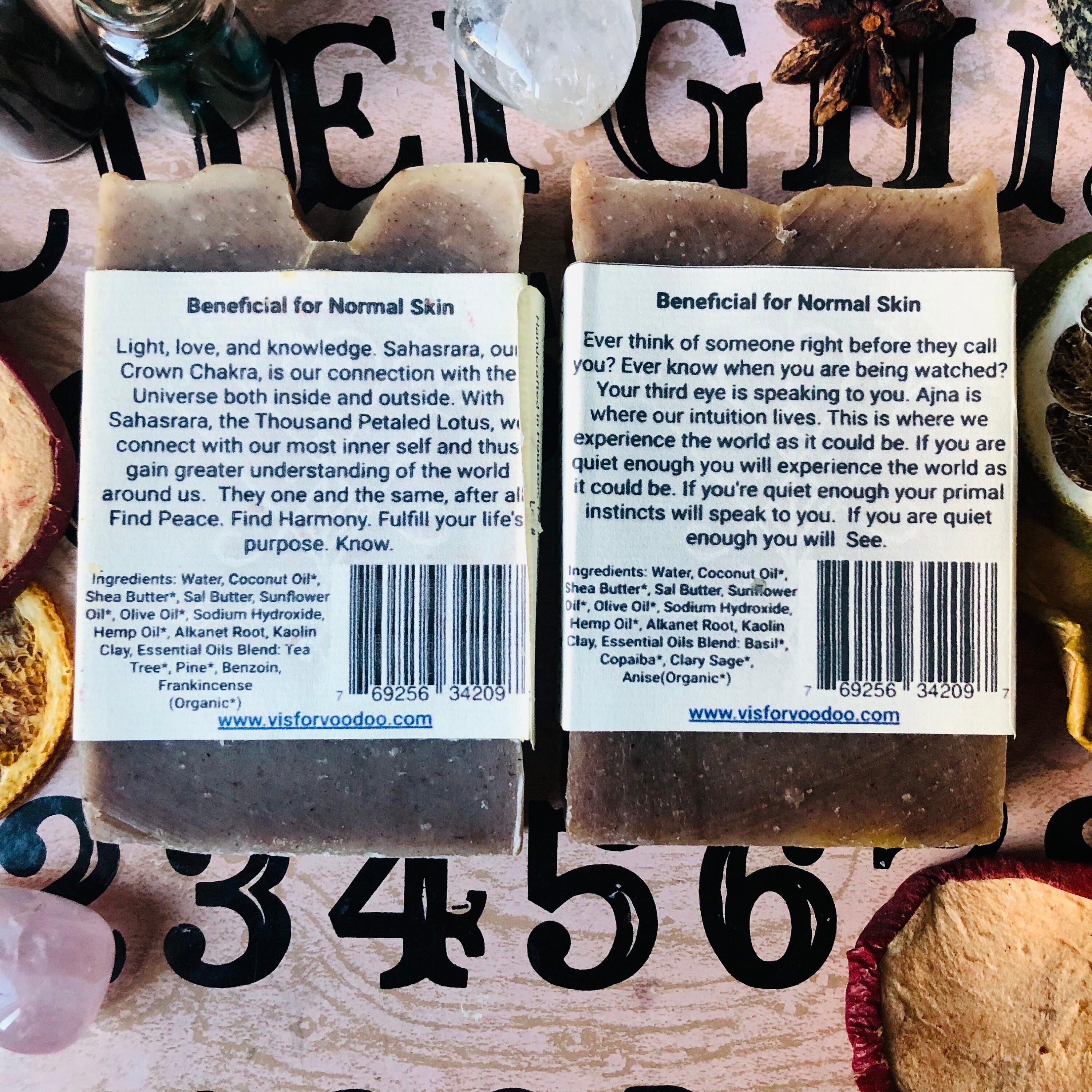 Chakra Cleansing Bath Soaps | Handmade Vegan Soap | Crown Chakra Third ...