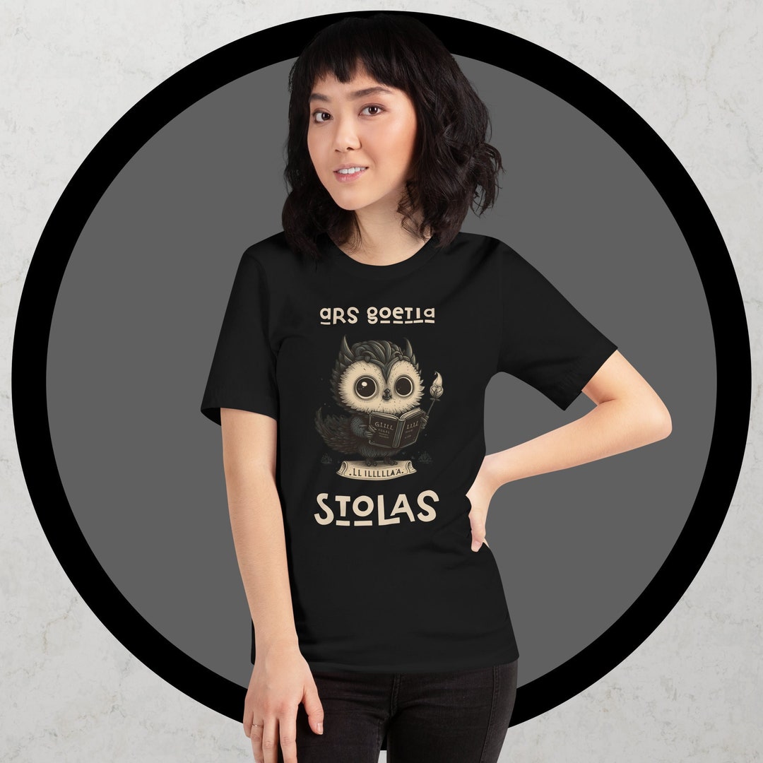 Stolas Demon Ars Goetia Lesser Keys of Solomon | Stolas Owl Demon Shirt ...