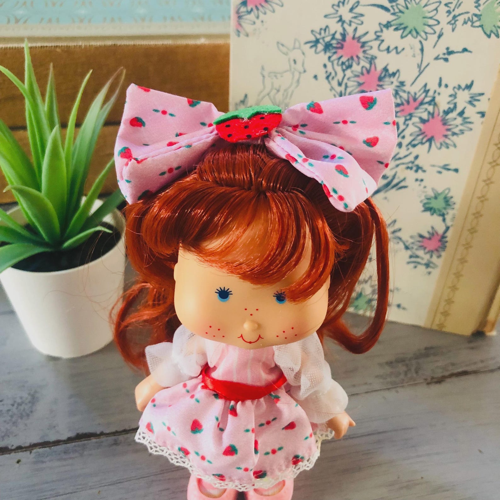 Vintage Style Strawberry Shortcake Berrykin Doll | European Re-issue ...