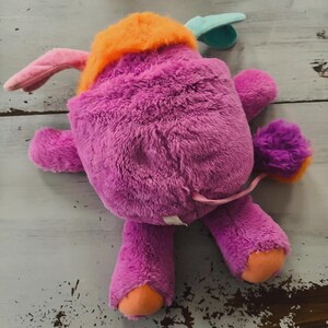 Vintage 1980's Popples Pancake Popple | 80's Purple, Orange, Blue ...