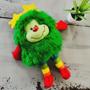 Vintage 1980's Lucky Green Sprite | Vintage Rainbow Brite Green Sprite ...