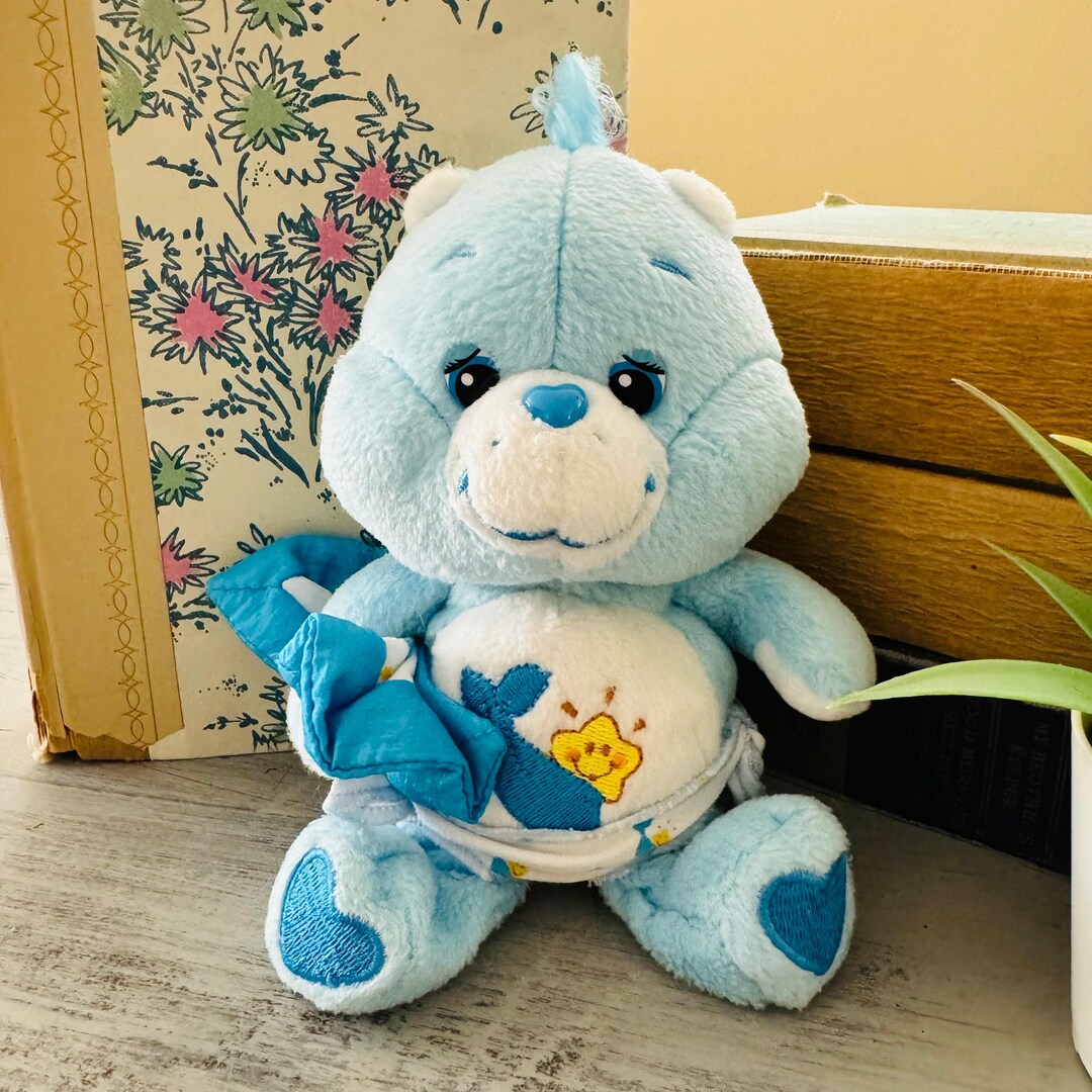 Vintage 2000's 20th Anniversary Edition Baby Tugs Care Bear Plush ...