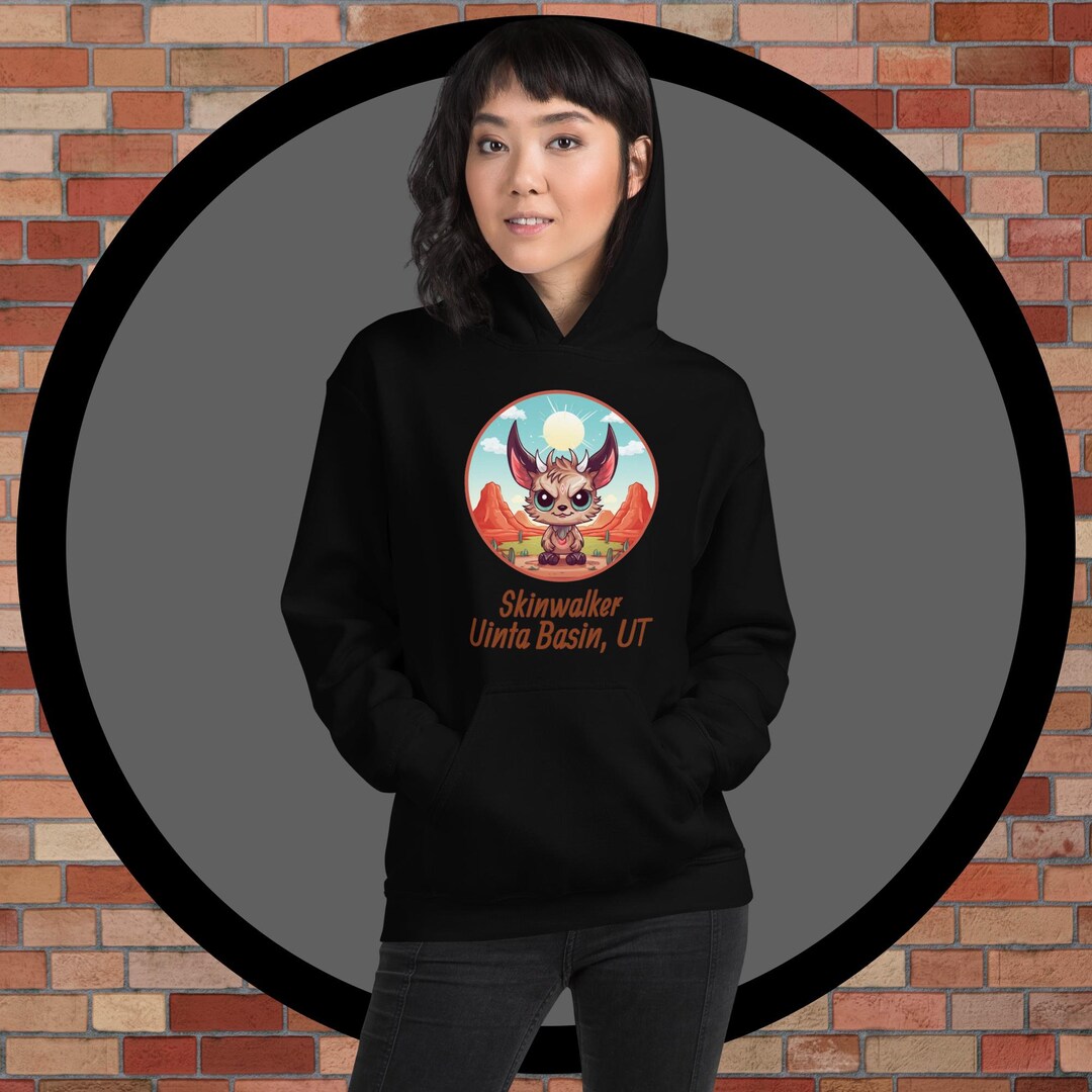 Skinwalker Cryptid Hoodie | Skinwalker Ranch Shirt | Uinta Basin UT ...