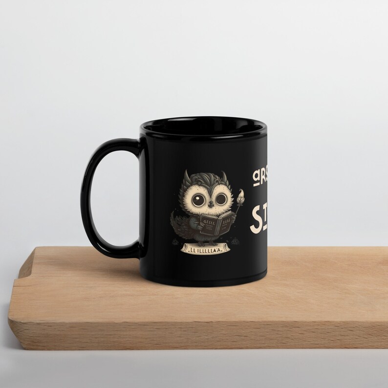 Stolas Demon Coffee Mug Goetia Lesser Keys of Solomon Chibi Kawaii ...