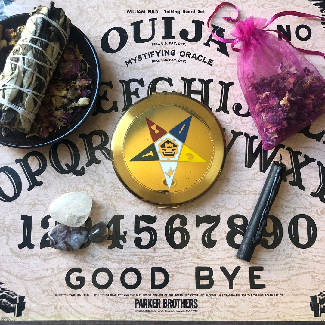 Vintage Order of the Eastern Star Compact | Antique Masonic Eastern ...