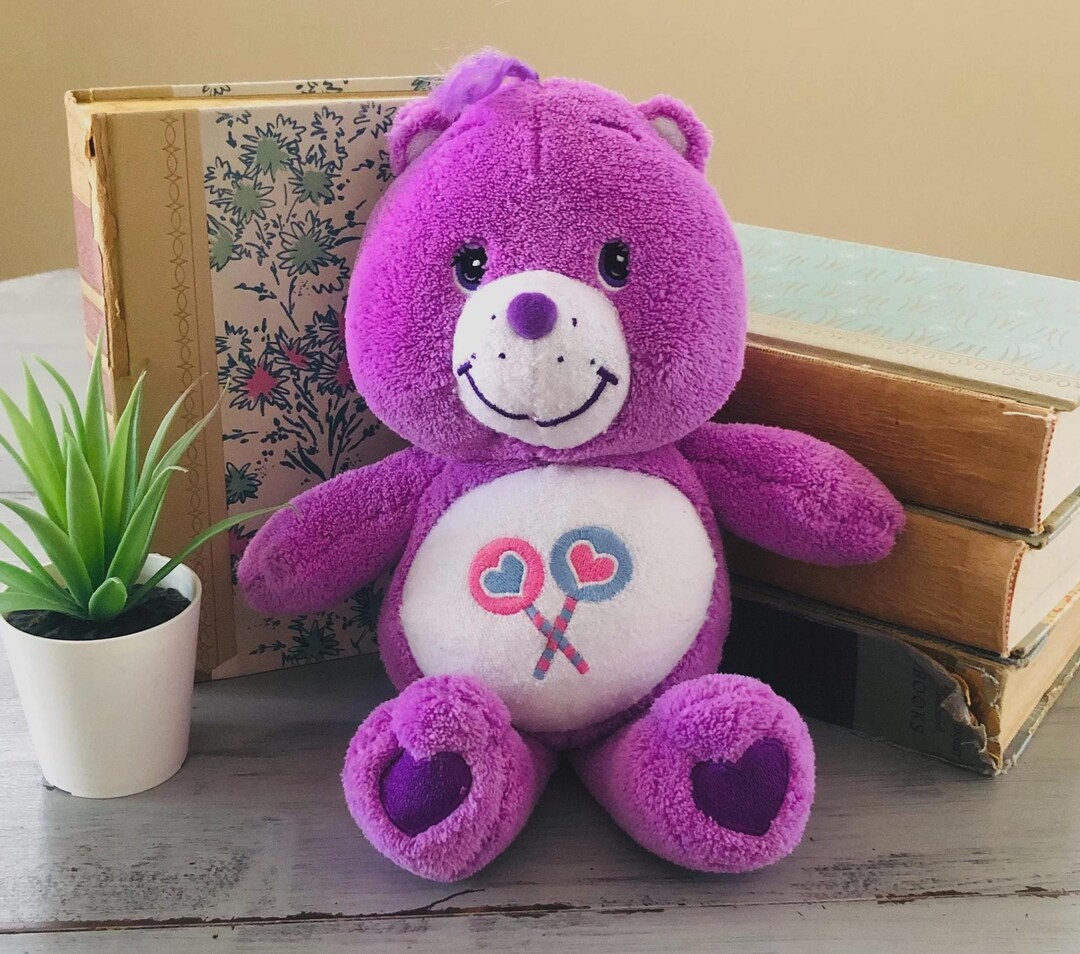 Vintage 2000's My First Care Bear Share Bear Rattle Plush | 2004 Care ...