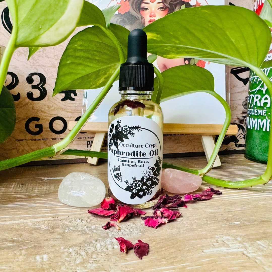 Aphrodite Oil | Goddess Aphrodite Devotional Oil | Witch's Altar Oils Goddess Oils | Juniper ...