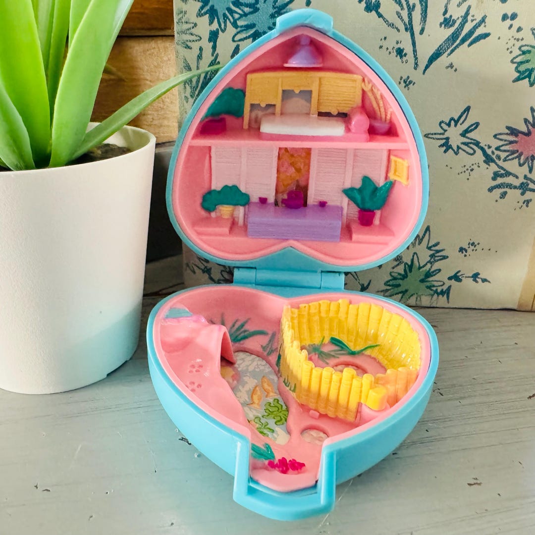 Vintage 1990's Polly Pocket Pretty Pandas Pet Parade | 1993 Bluebird ...