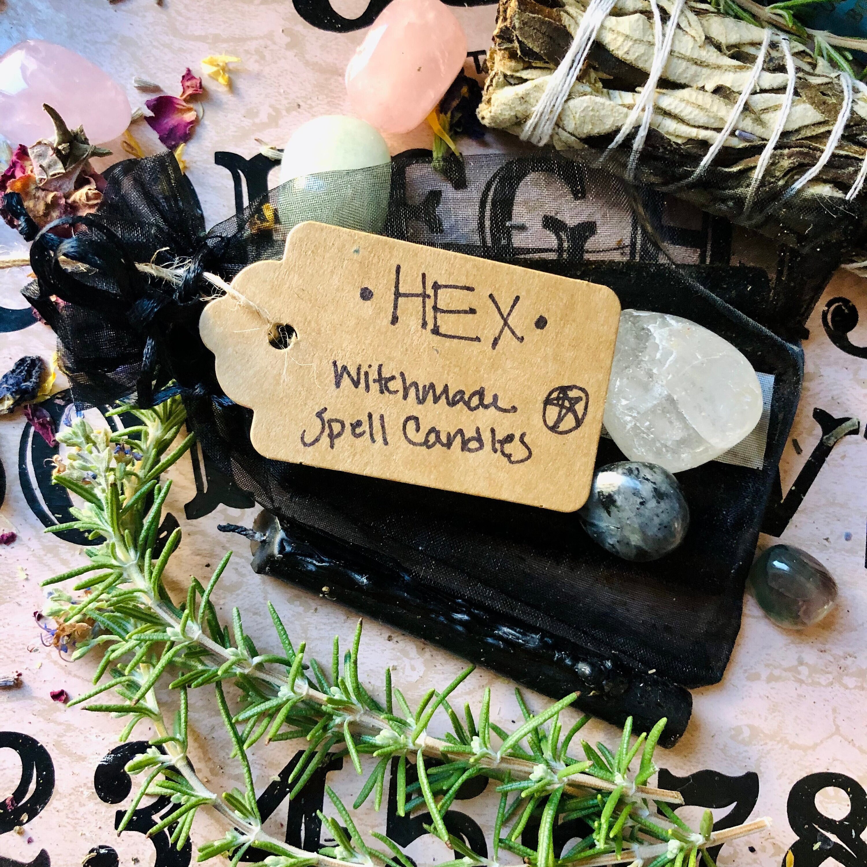 Witchmade Spell Candles Hexing and Cursing Spell Candles Ritual Candles ...