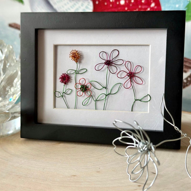 Wire Flower - Etsy