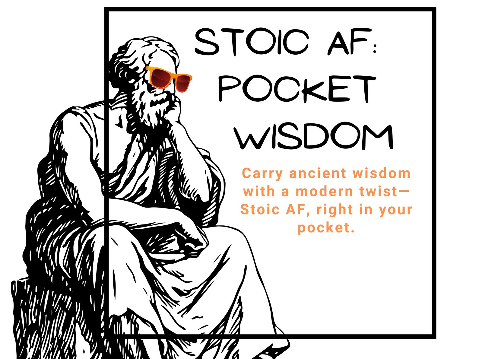 Stoic AF: Pocket Wisdom – Printable Stoic Philosophy Cards | Stoicism ...